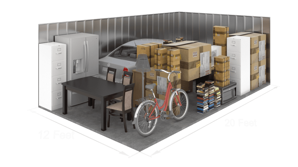 12’ x 20’ Storage Unit - Safe Storage Club